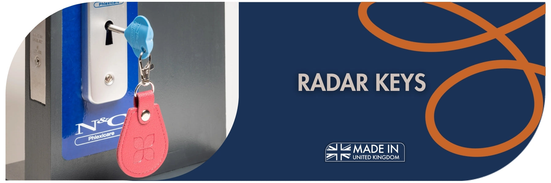 Genuine RADAR Keys and keyrings – Blue Badge Co