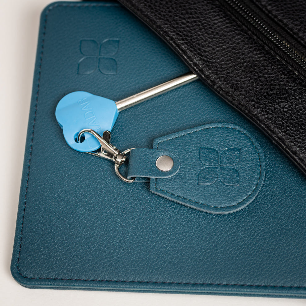 Blue Badge Wallet & RADAR Key Bundle Peacock Teal | Eco-Friendly UK ...