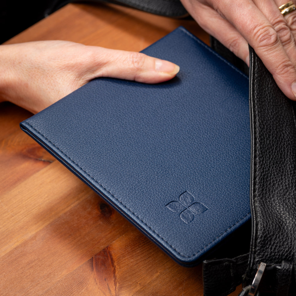 Blue Badge Permit Wallet Disabled Parking Navy Eco-Friendly | Hologram ...