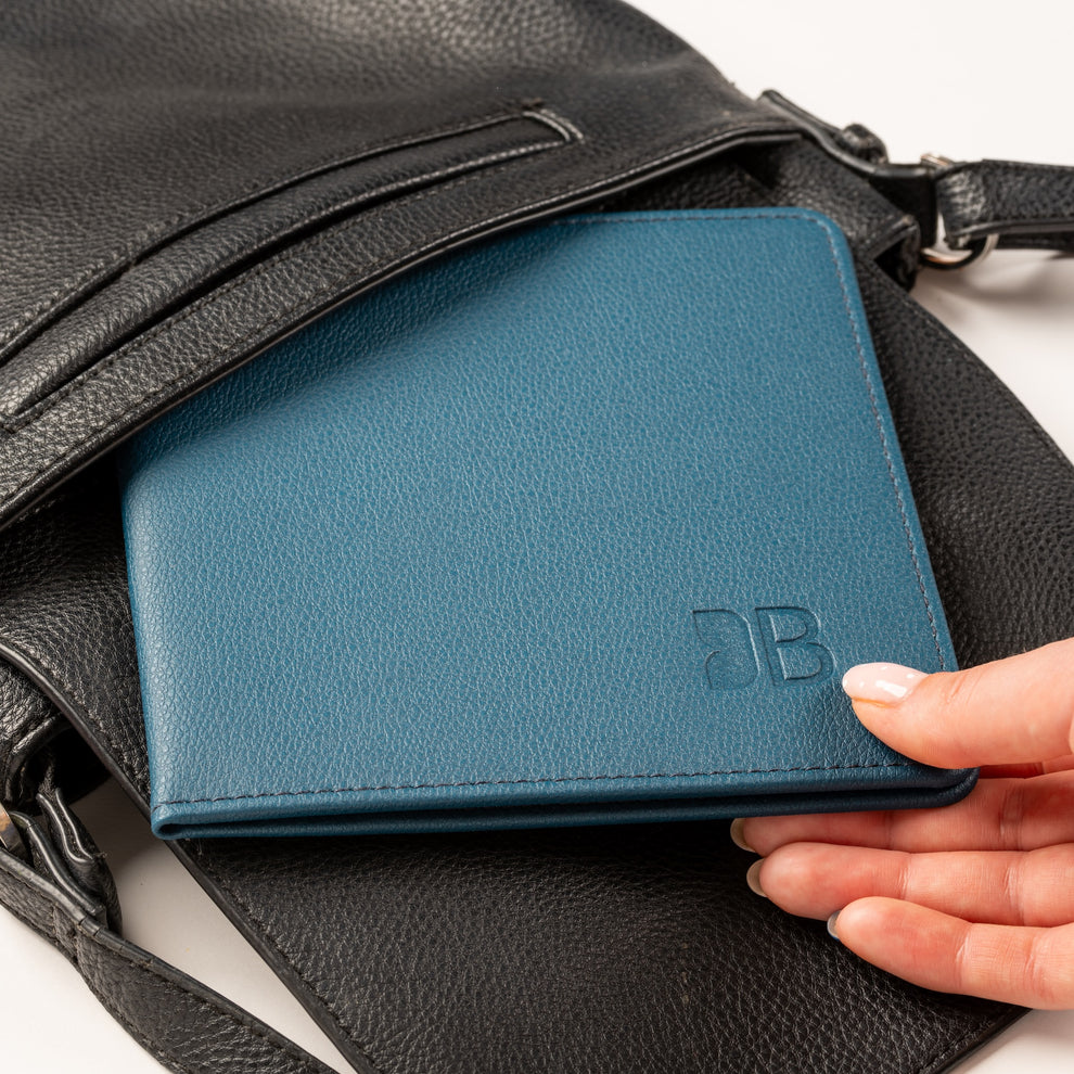 Blue Badge Permit Wallet Disabled Parking Teal Eco-Friendly | Hologram ...