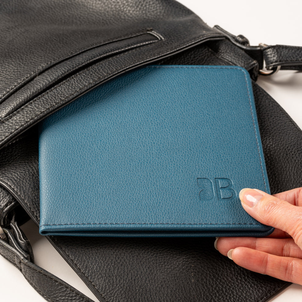 Blue Badge Permit Wallet Disabled Parking Teal Eco-Friendly | Hologram ...