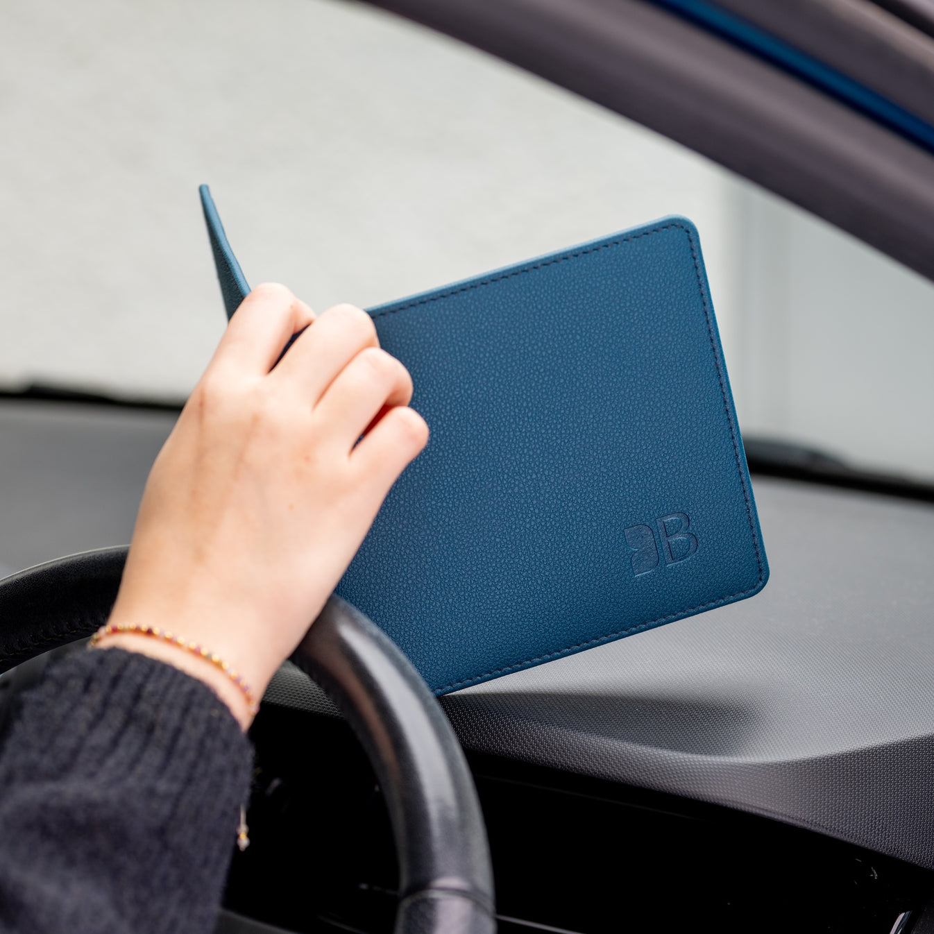 Blue Badge Permit Wallet Disabled Parking Teal Eco-Friendly | Hologram ...