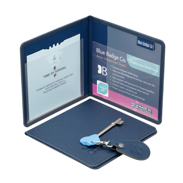 Blue Badge Wallet & RADAR Key Bundle navy | Eco-Friendly UK Made – Blue ...