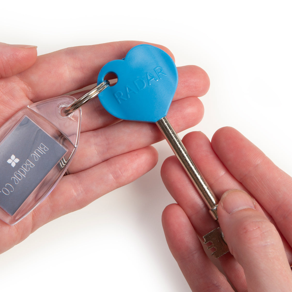 Genuine RADAR Disabled Toilet Key with Keyring – Blue Badge Co