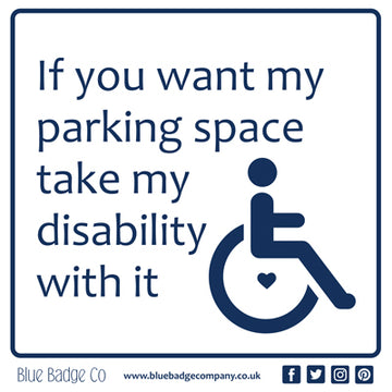 Disabled Car Stickers – Blue Badge Co