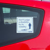 Disabled Car Sticker Square - Don't judge a disability by it's visibil ...